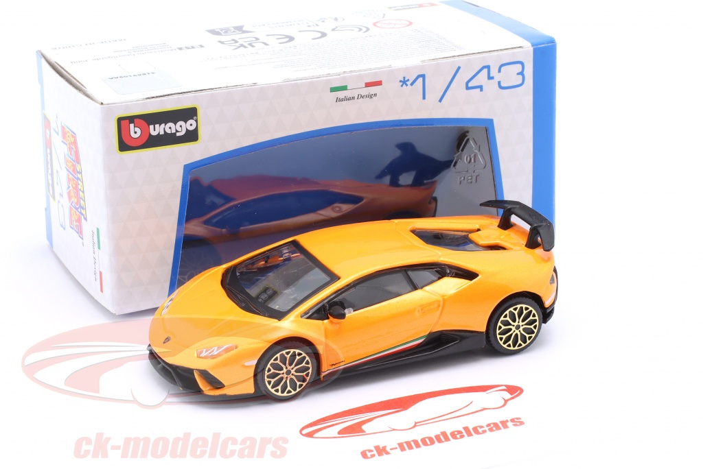 Bburago 1:43 Lamborghini Huracan Performante Année de construction 2017 ...