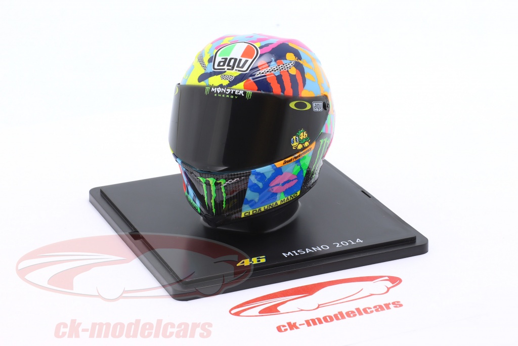 Spark 1:5 Valentino Rossi #46 Winner MotoGP Misano 2016 helmet Editions ...