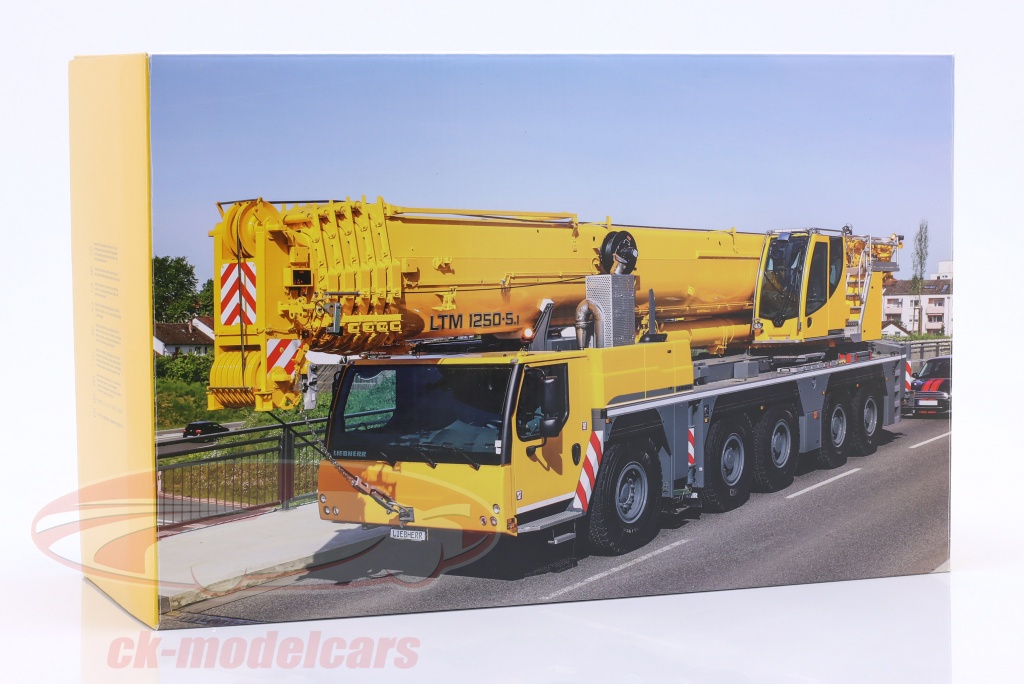 NZG 1:50 Liebherr LTM1250-5.1 Mobilkran Dornseiff grün / rot 959/04 ...