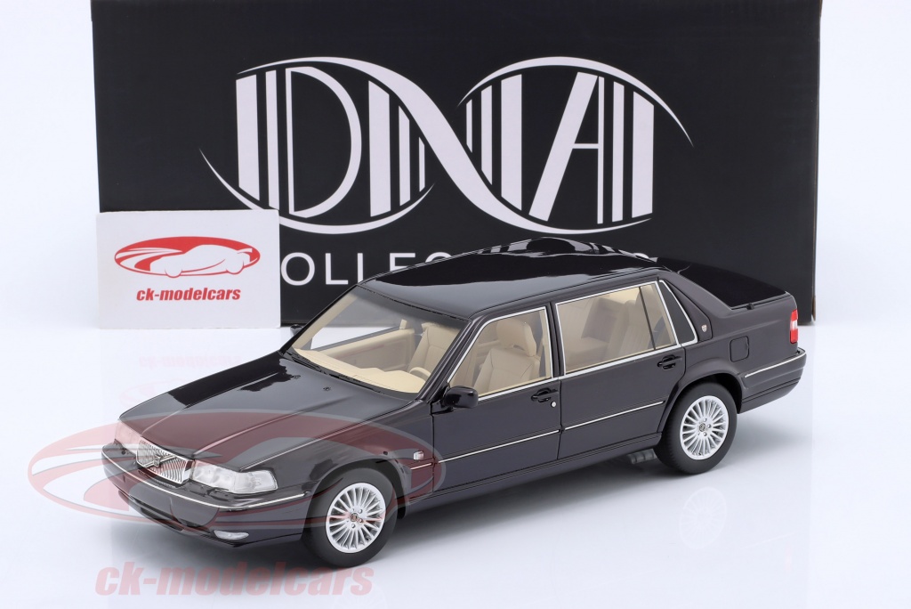DNA Collectibles 1:18 Volvo S90 Royal Level 3 year 1998 dark purple DNA000089 model car DNA000089