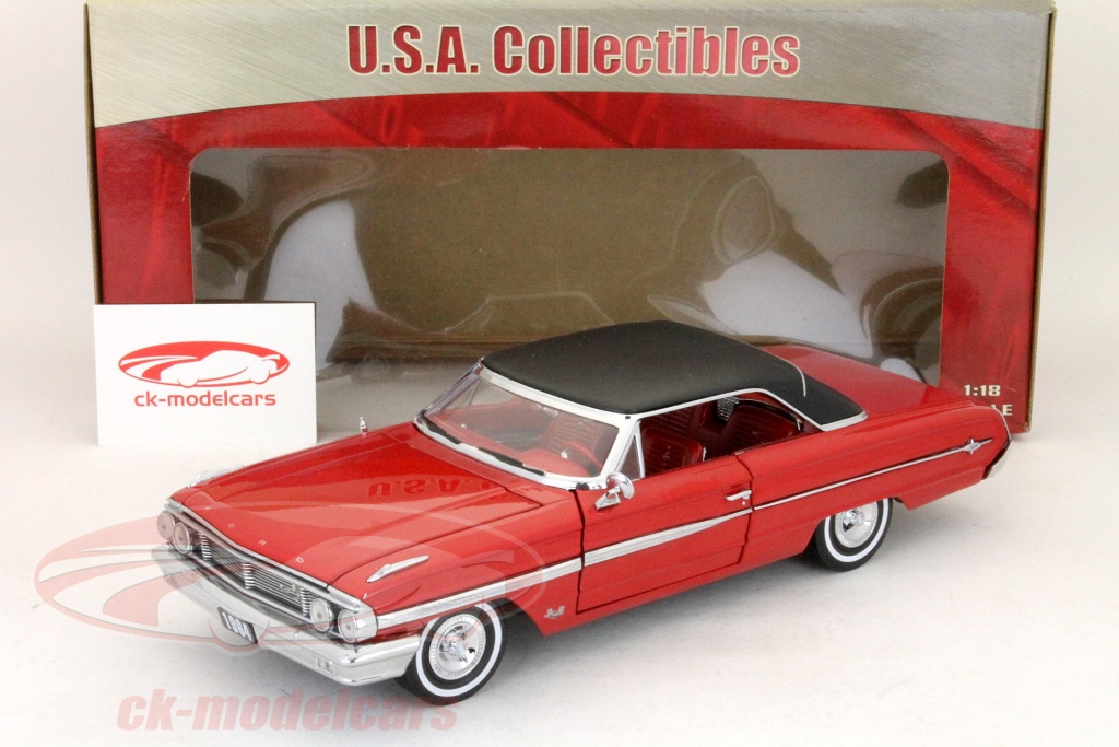 Sun Star Models 1:18 Ford Galaxie 500 Hardtop 1964 rangoon red 1440 ...