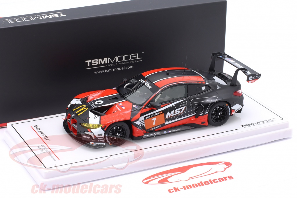 True Scale 1:43 BMW M4 GT3 #7 Sieger 24h Dubai 2023 BMW M Team WRT ...