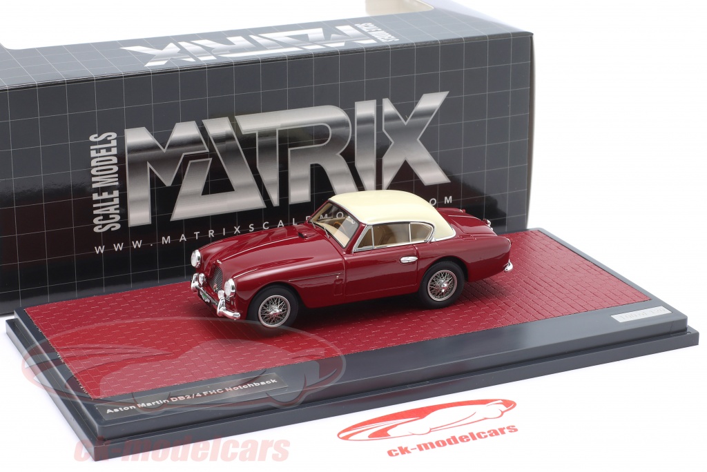 Matrix 1:43 Aston Martin DB2/4 FHC Notchback year 1956 chestnut brown ...