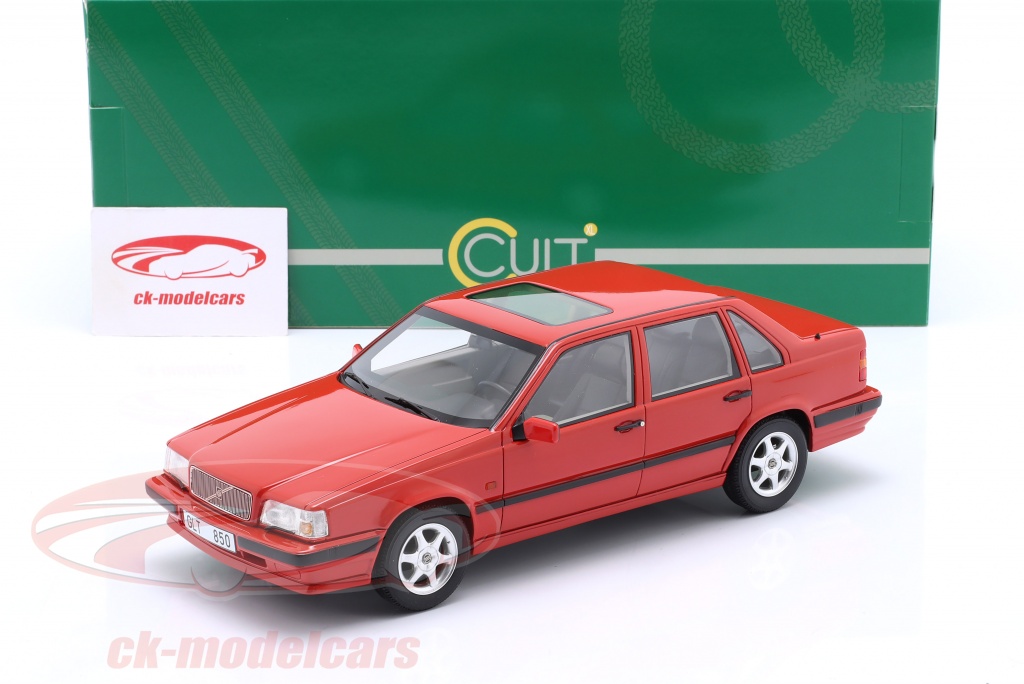 Cult Scale Models 1:18 Volvo 850 GLT year 1991-1994 signal red CML171-1 ...