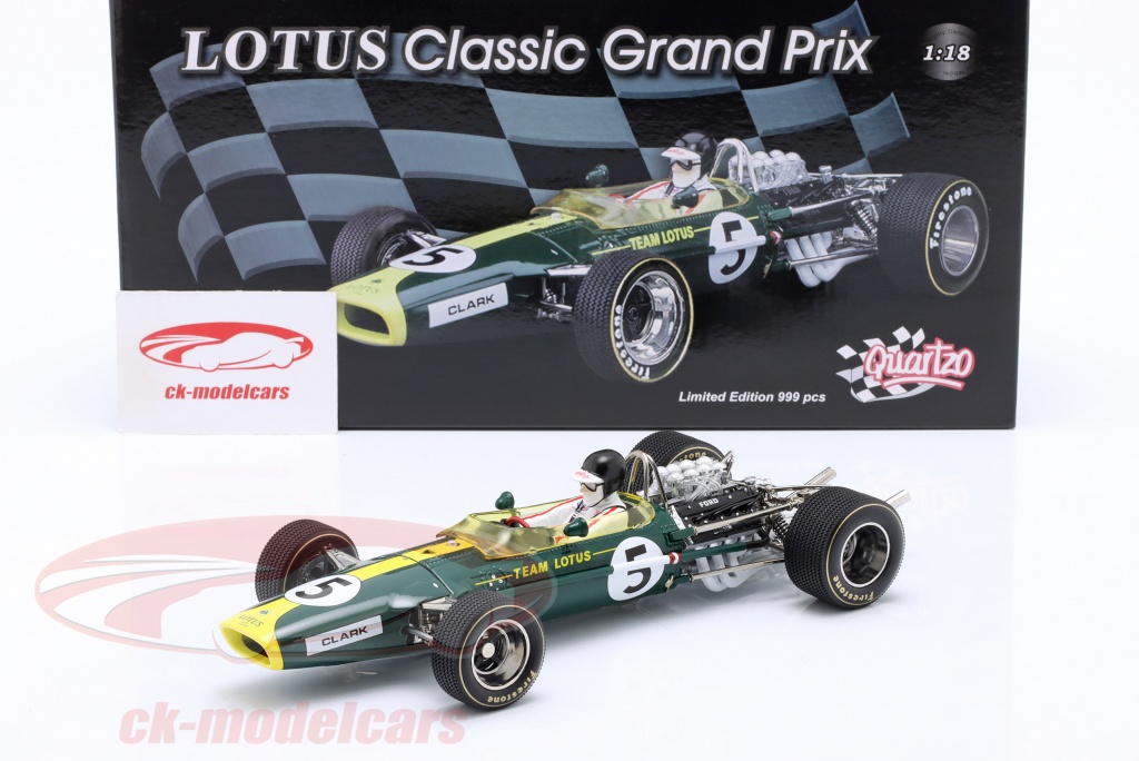 Sun Star Models 1:18 Jim Clark Lotus 49 #5 Winner USA GP Formula 1 1967 ...