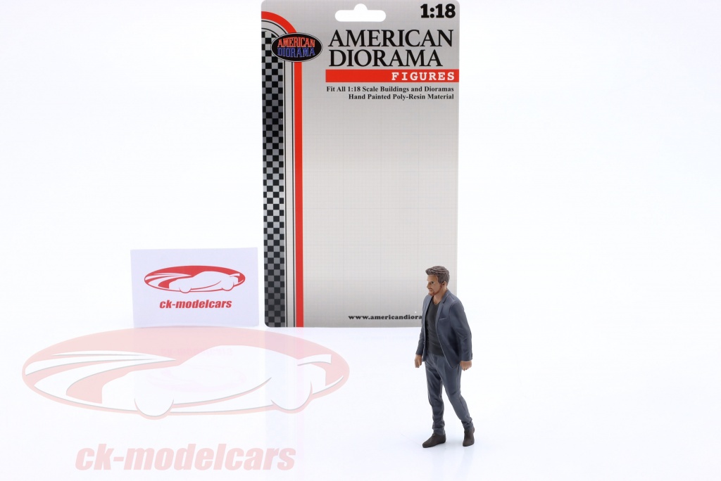 American Diorama 1:18 Gentlemen's Club figure #4 AD18804 model car ...