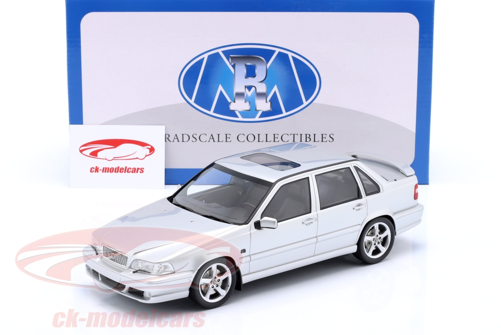 Radscale Models 1:18 Volvo S70R year 1998 silver metallic RM-0012 model ...