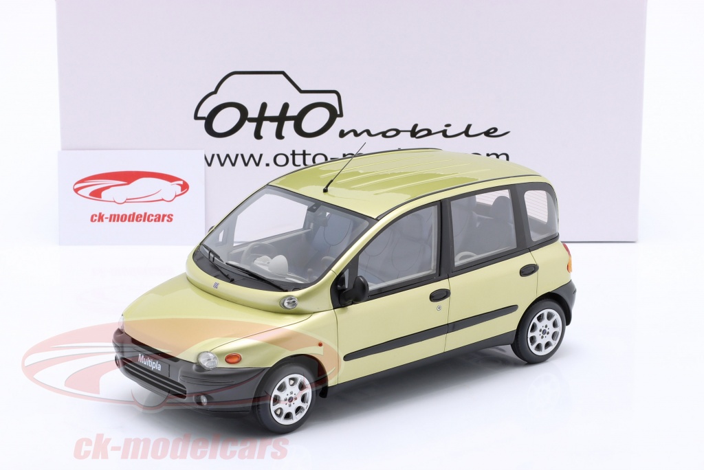 Ottomobile 1:18 Fiat Multipla year 2000 green yellow OT1047 model car ...