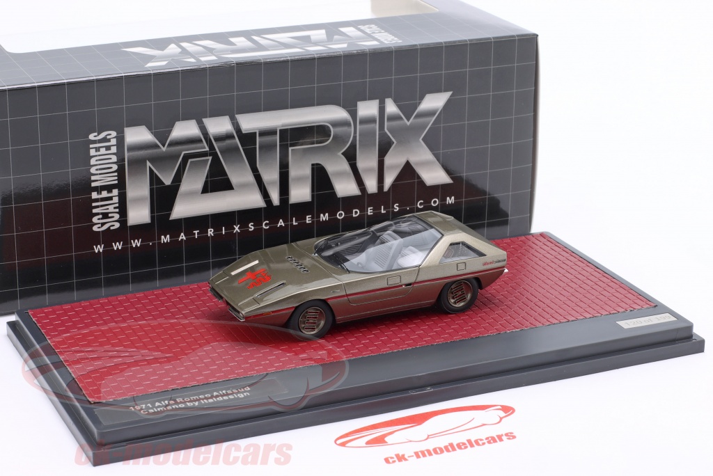Matrix 1:43 Alfa Romeo Alfasud Caimano by Italdesign 1971 ブロンズ メタリックな ...