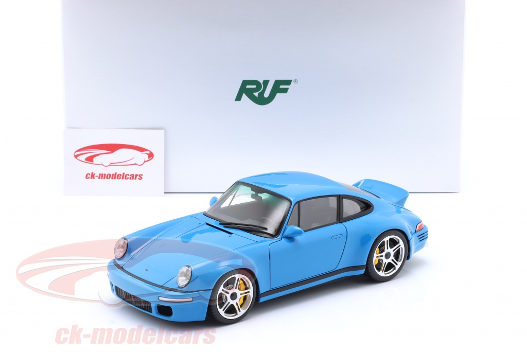 Almost Real 1:18 Porsche RUF SCR 911 (964) year 2018 maxico blue ...