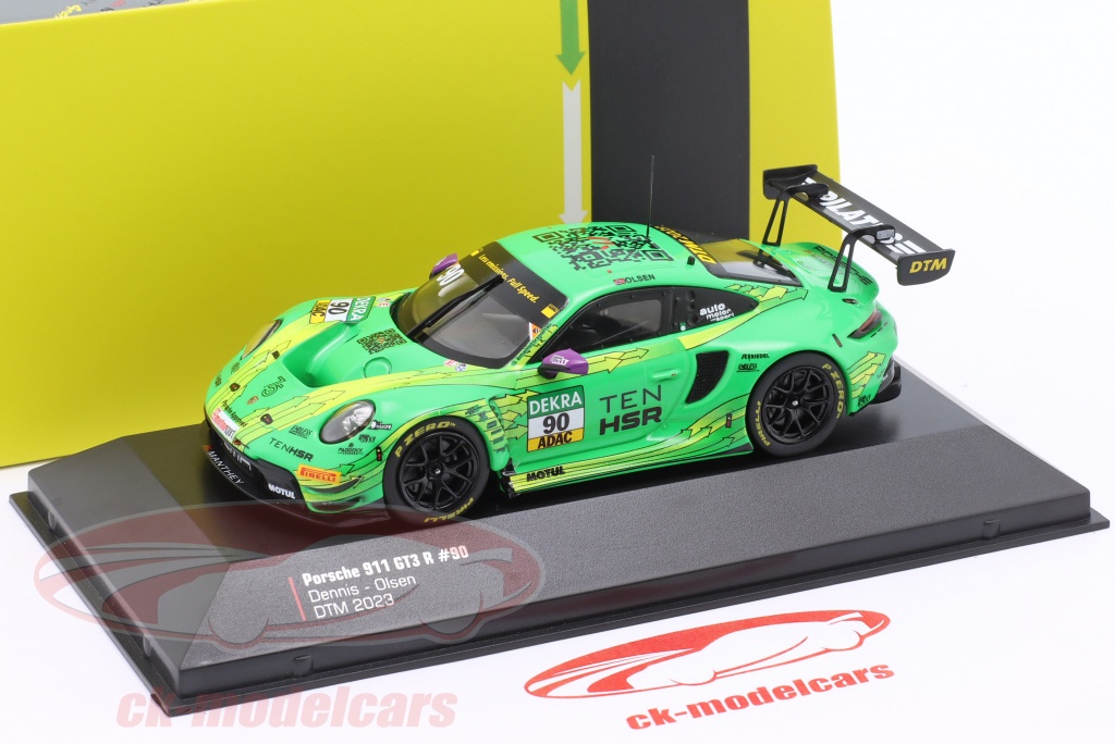 Ixo 1:43 Porsche 911 GT3 R #90 DTM 2023 Dennis Olsen Manthey Grello MG ...