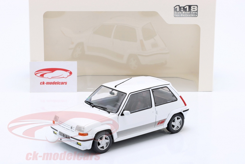 Solido 1:18 Renault 5 GT Turbo MK2 Baujahr 1989 weiß S1810002 ...