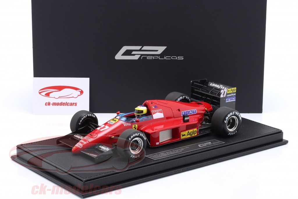 GP Replicas 1:18 M. Alboreto Ferrari F1/86 #27 2nd Austria GP Formula 1 ...
