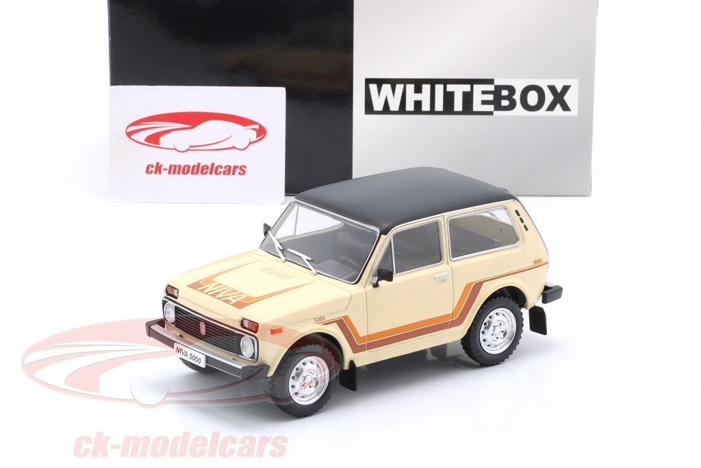 WhiteBox 1:24 Lada Niva 5000 year 1980 beige WB124224 model car ...