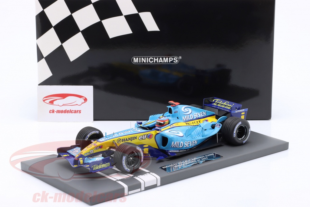 Minichamps 1:18 F. Alonso Renault R25 #5 Winner Bahrain GP Formula 1 ...