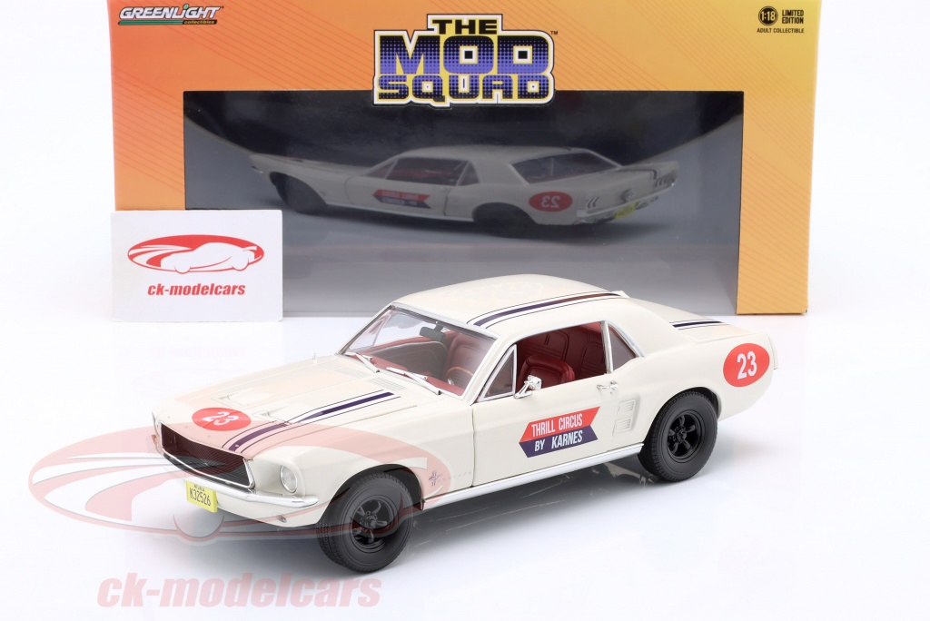 Greenlight 1:18 Ford Mustang Coupe 1967 TV-Serie The Mod Squad (1968-73 ...