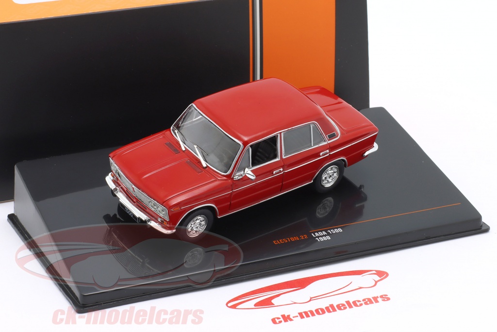 Ixo 1:43 Lada 1500 year 1980 red CLC570N.22 model car CLC570N.22 ...