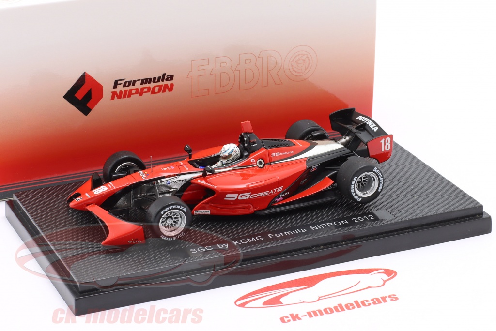 Ebbro 1:43 Ryo Orime Toyota #18 Formula Nippon 2012 44862 model car ...