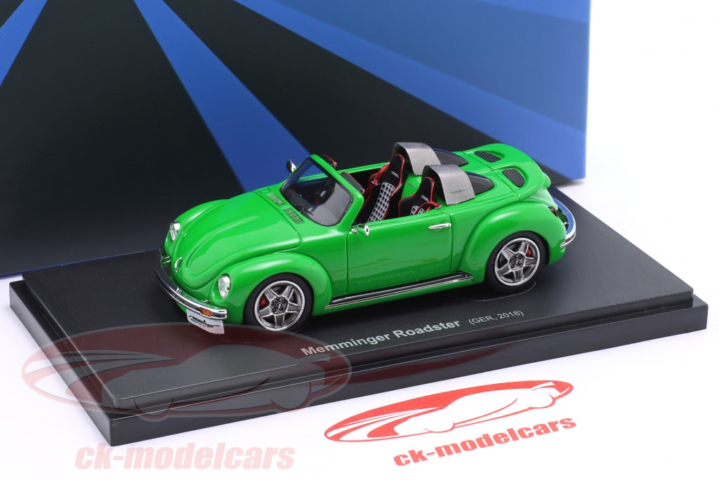 AutoCult 1:43 Memminger Roadster year 2018 viper green 60150 model car ...