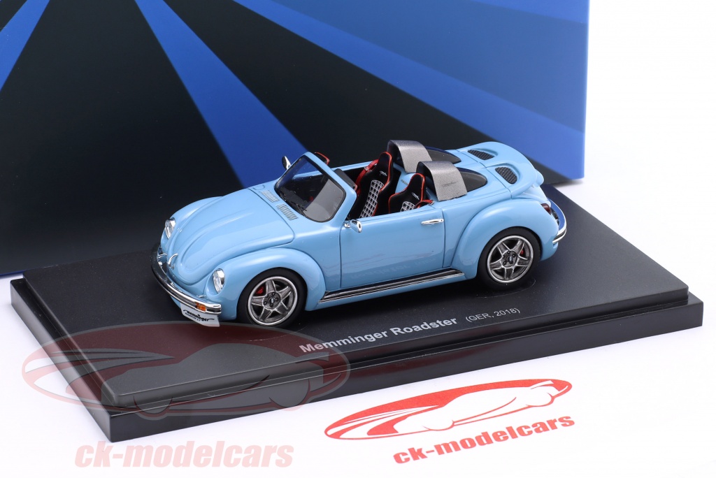 AutoCult 1:43 Memminger Roadster year 2018 gulf blue 60149 model car 60149