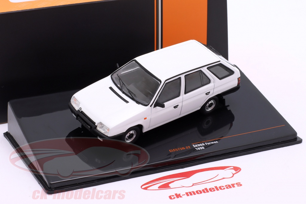 Ixo 1:43 Skoda Forman year 1990 white CLC575N.22 model car CLC575N.22 ...
