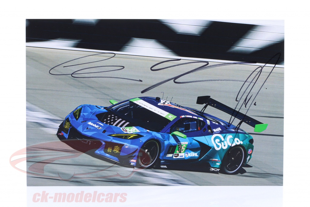 Chevrolet Corvette Z06 GT3.R #36 24h Daytona 2025 DXDT Racing autograph ...