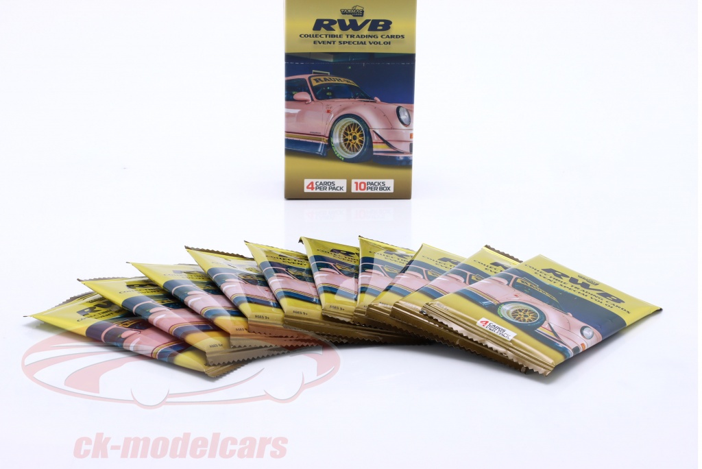 RWB Rauh-Welt Collectible Trading Cards (Box with 10 packs = 10x4 Cards ...