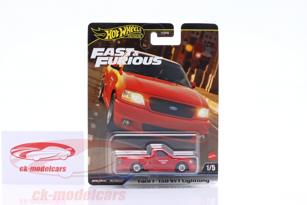 HotWheels 1:64 Ford F-150 SVT Lightning (Fast & Furious) rot HYP75 ...