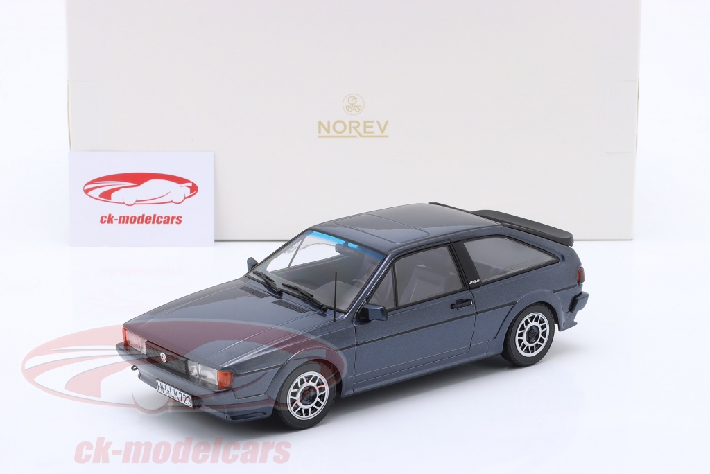 Norev 1:18 Volkswagen VW Scirocco Scala year 1987 helios blue metallic ...