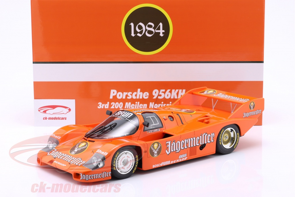 WERK83 1:12 2. 选择 / Porsche 956K Brun #1 第三 200 英里 Norisring 1984 ...