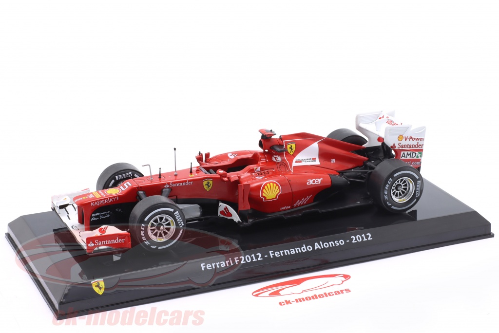 Premium Collectibles 1:24 Fernando Alonso Ferrari F2012 #5 Formula 1 ...