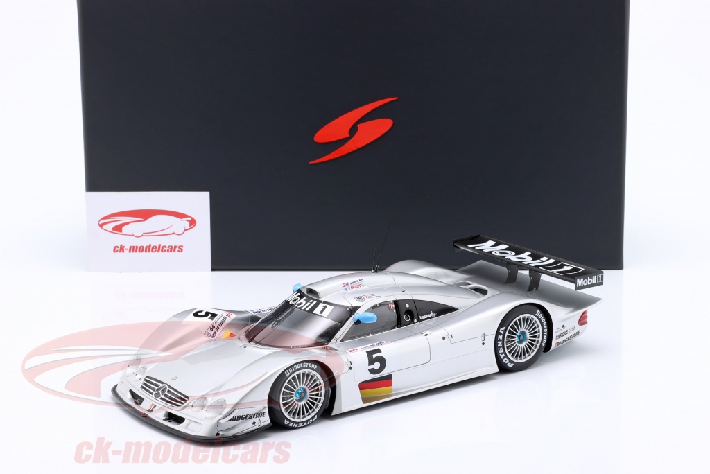 Spark 1:18 Mercedes-Benz CLR #5 24h LeMans 1999 Bouchut, Heidfeld ...