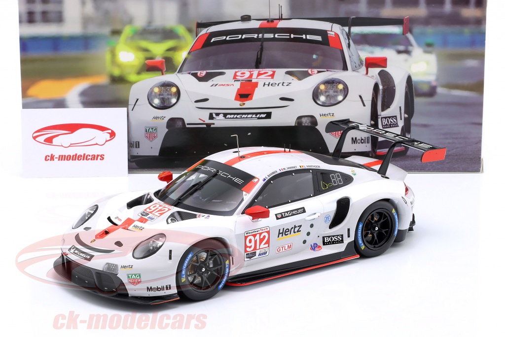 Ixo Porsche 911 RSR #912 2nd GTLM-Klasse 24h Daytona 2020 Porsche GT ...