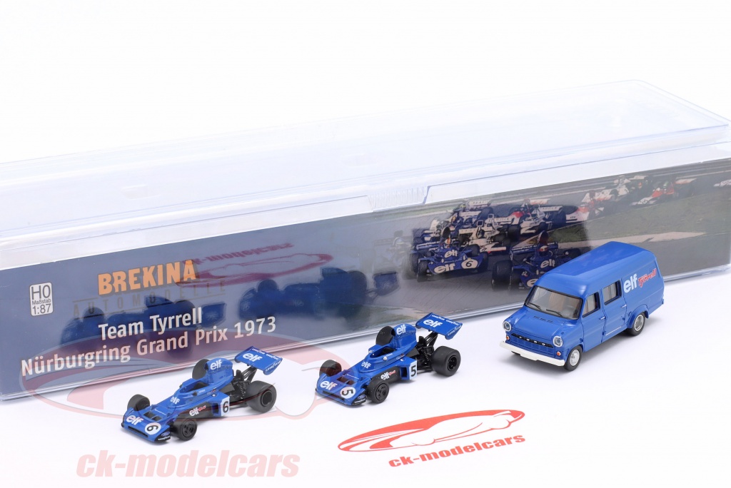Brekina 1:87 3-Car Set Tyrrell: Winner German GP Formula 1 World ...