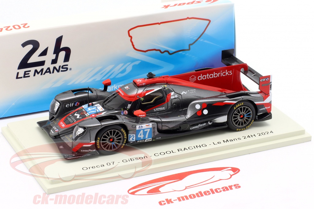 Spark 1:43 Oreca 07 #47 24h LeMans 2024 Cool Racing S9143 model car ...