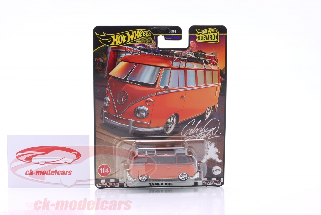HotWheels 1:64 Volkswagen VW Samba Bus Año de construcción 1967 naranja ...