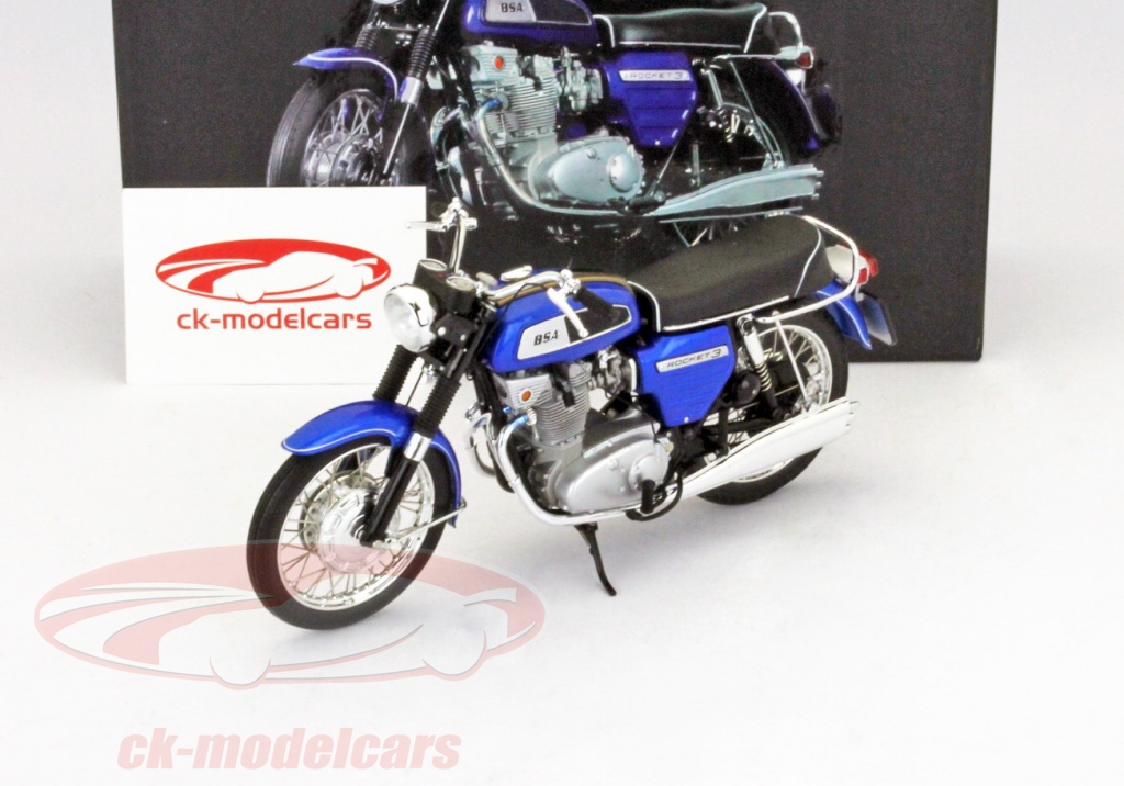 Minichamps 1:12 BSA Rocket III Year 1968 blue 122130101 model car ...