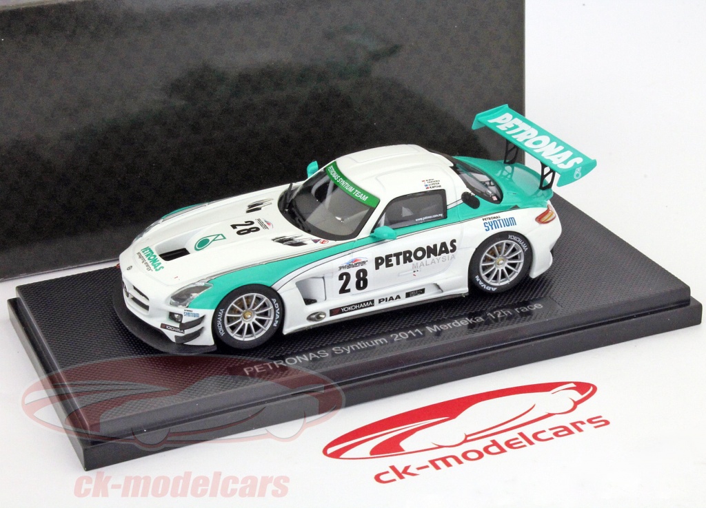 Ebbro 1:43 Petronas Syntium SLS AMG GT3 #28 Merdeka 12h Race 2011 44841 ...