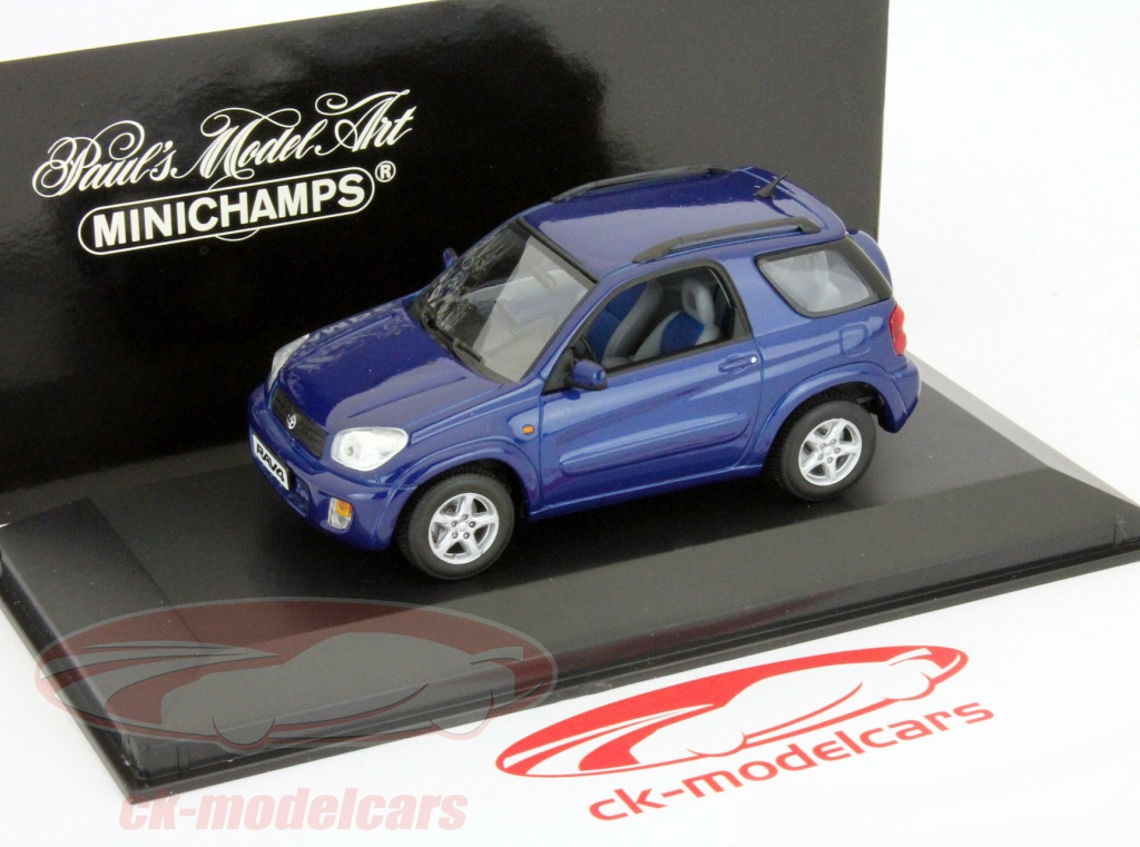 Minichamps 1:43 Toyota RAV 4 blue metallic CK9991359 model car CK9991359