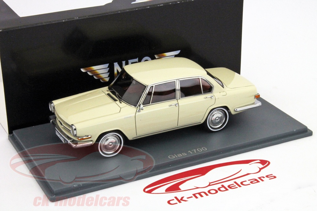 Neo 1:43 Glas 1700 beige NEO44226 model car NEO44226 874250442268