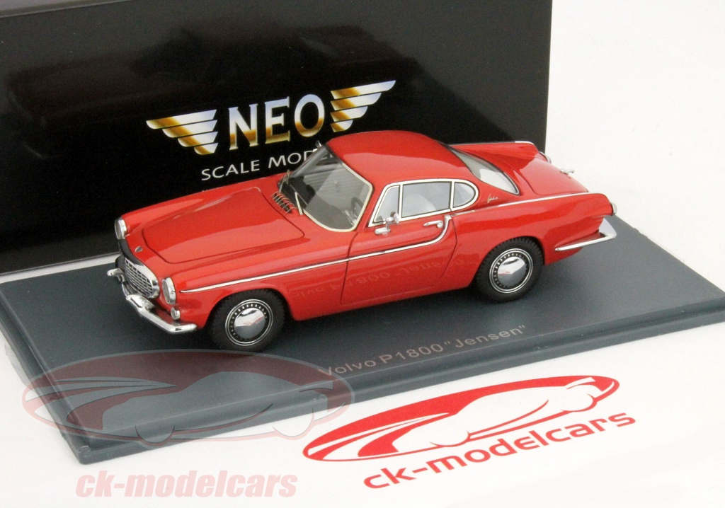 Neo 1:43 Volvo P1800 Jensen red NEO44380 model car NEO44380 174823