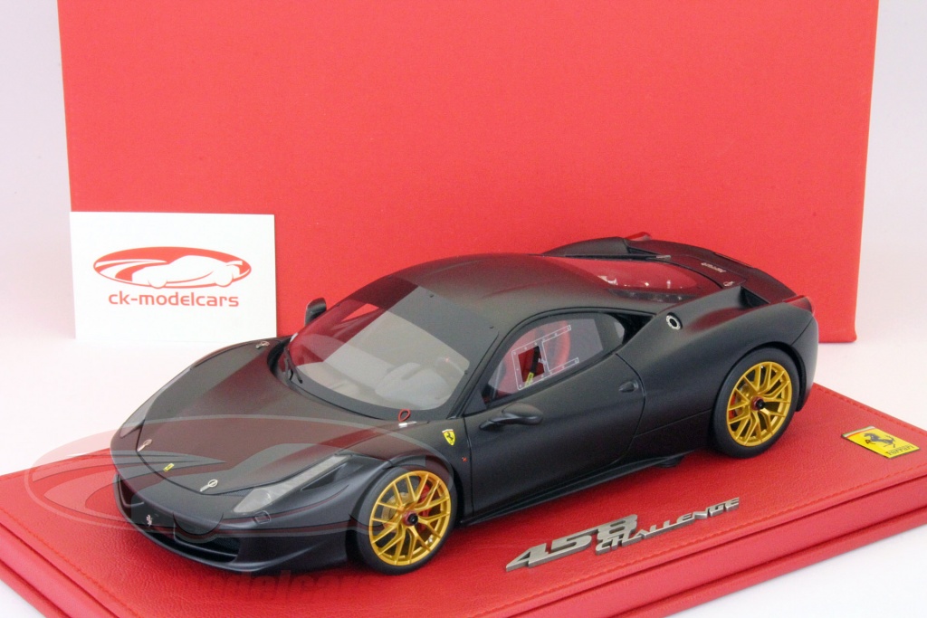 BBR Models 1:18 Ferrari 458 Challenge Fiorano test year 2012 matte ...