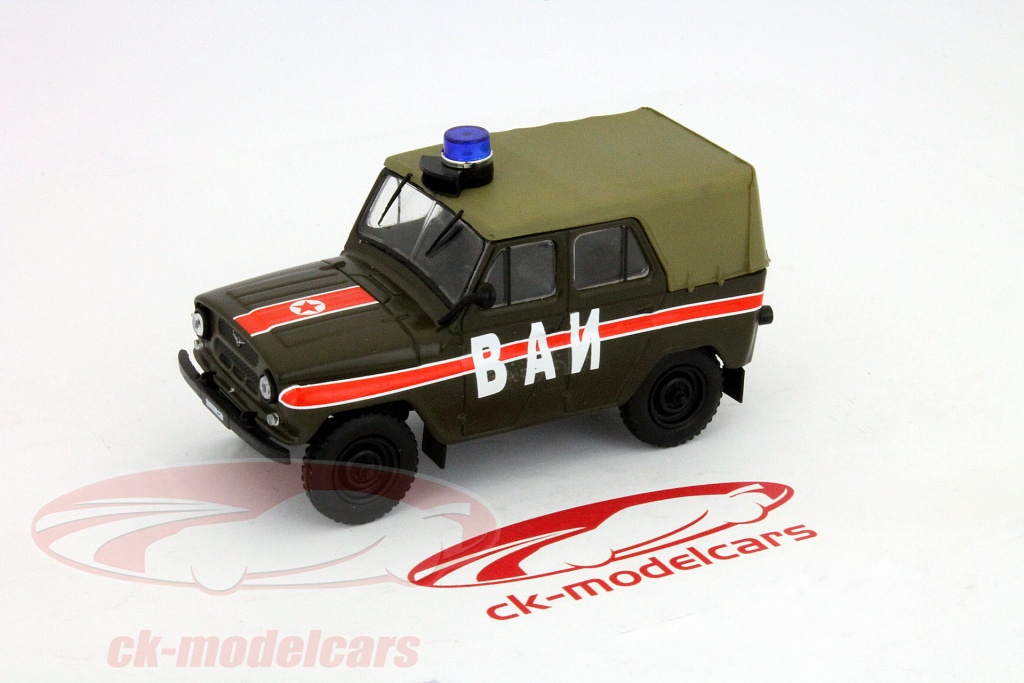 Altaya 1:43 VAI military vehicle GAZ 469 green / red RUS02 model car RUS02