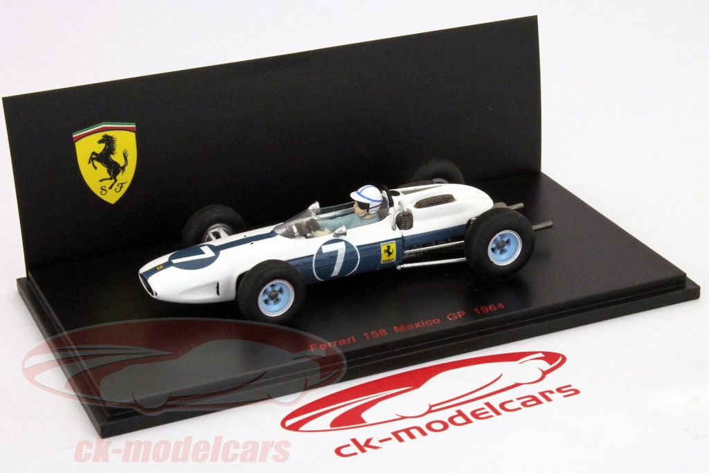 Spark 1:43 J. Surtees Ferrari 158 Mexico GP Formula 1 1964 RL160 model ...