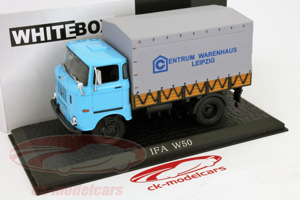 WhiteBox 1:43 IFA W50L Centrum department store Leipzig truck MCWIFA50 ...