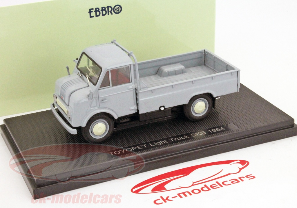 Ebbro 1:43 Toyopet Light Truck SKB year 1954 grey 44567 model car 44567 ...