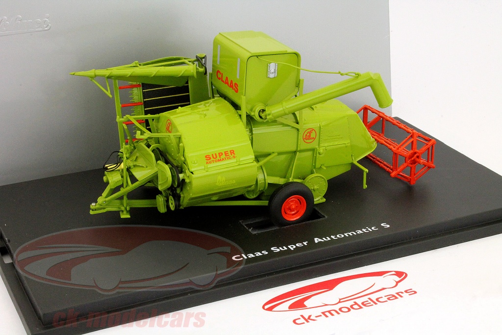 Schuco 1:43 Claas Super Automatic S harvester year 1969 green 2986 ...