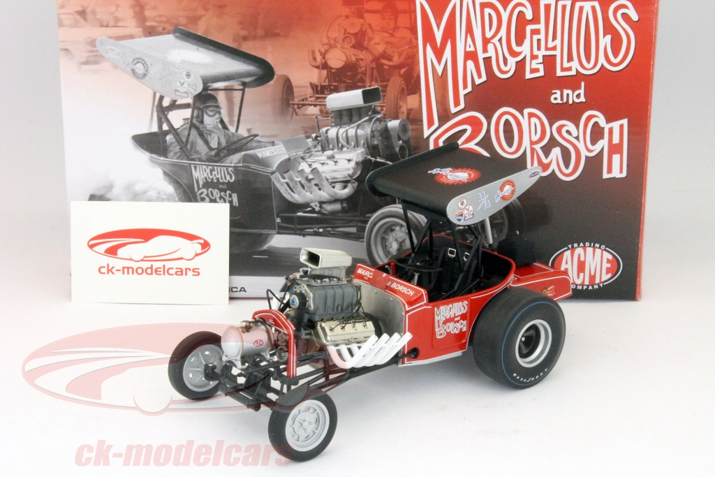 GMP 1:18 Marcellus and Borsch Winged Express Dragster The A1800812 ...