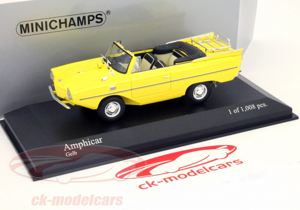 Minichamps 1:43 Amphicar 1965 yellow 400097032 model car 400097032 ...
