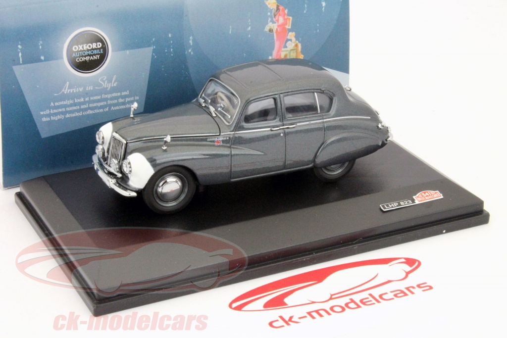 Oxford 1:43 Sunbeam Talbot 90 MK II year 1952 gray ST005 model car ...